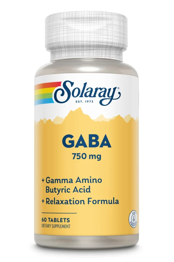GABA 750mg - Soluția Naturală Pentru Anxietate și Stres ★ Sfatul Medical